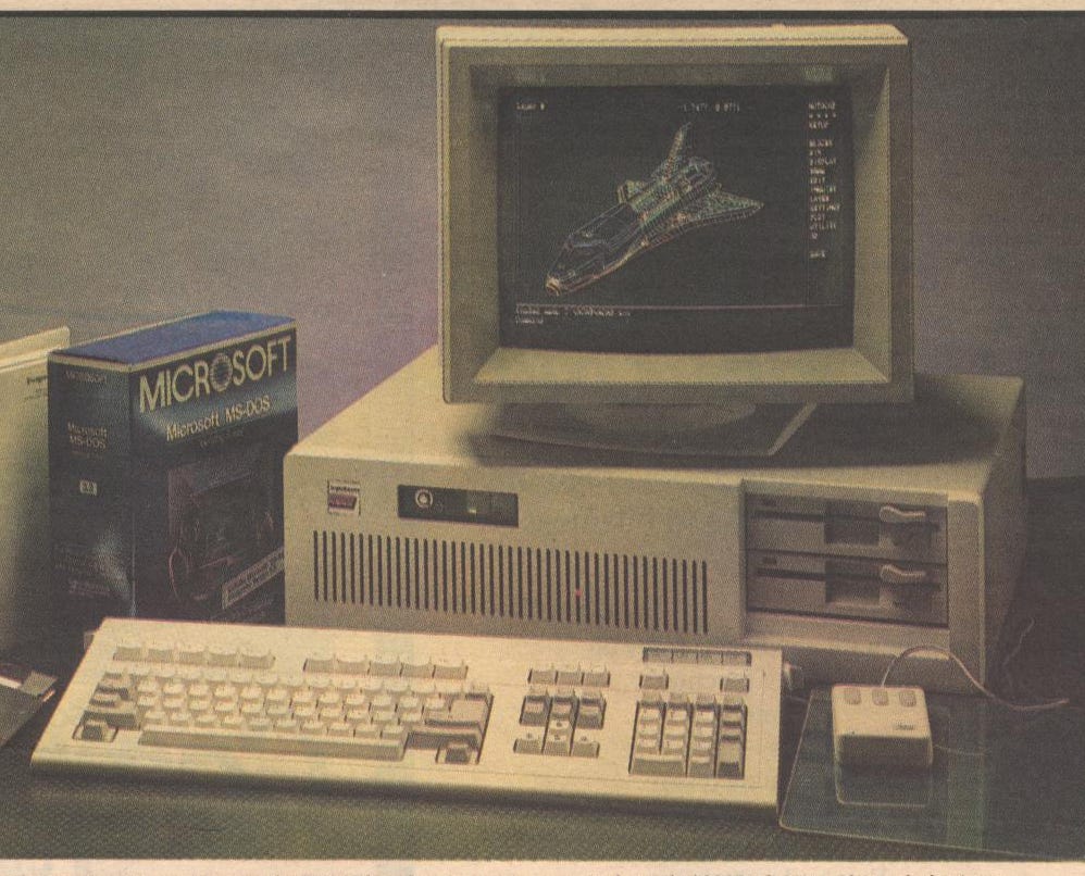 A 286, EGA PC from 1987. - by Bryan Lunduke