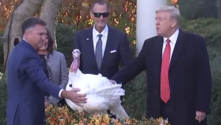 Where's the meat? Trump botched Thanksgiving