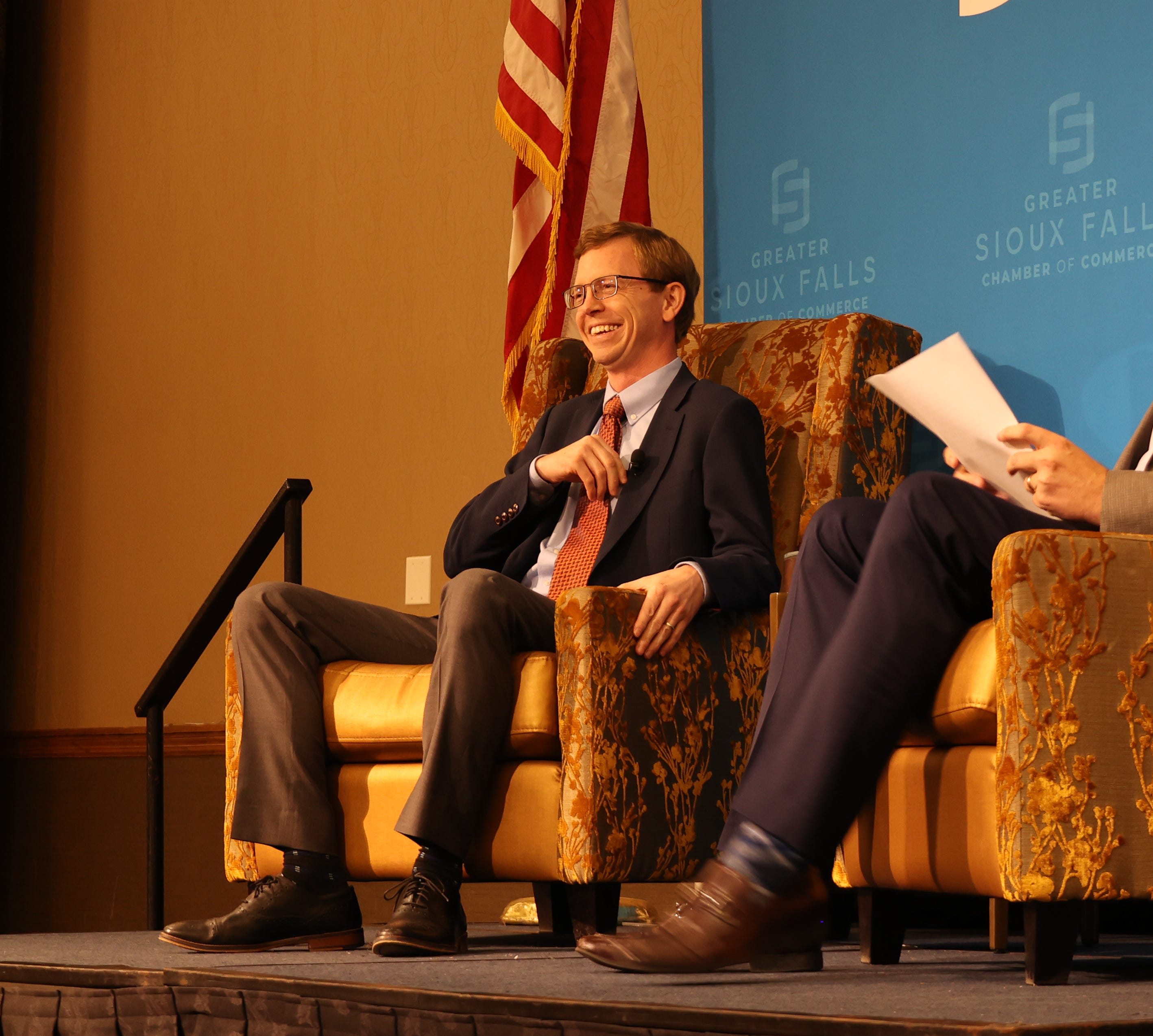 Dusty Johnson tells Chamber group that many U.S. House members suffer ...