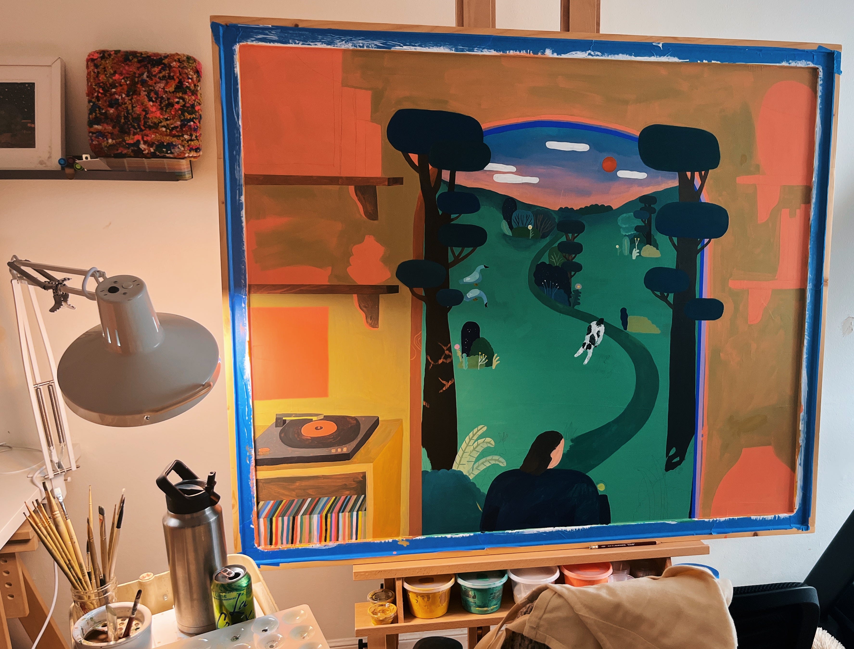 Waiting for paint to dry - by Lindsay Stripling - Earthling