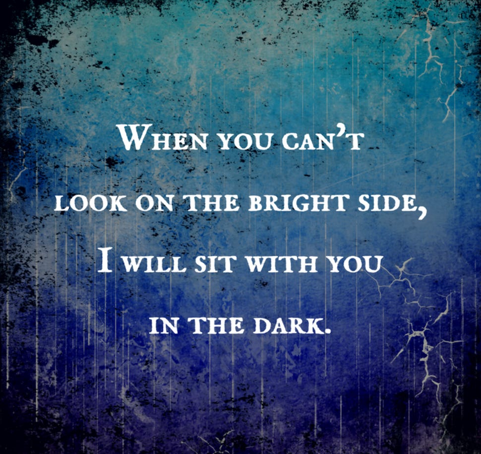 Light comes from darkness.