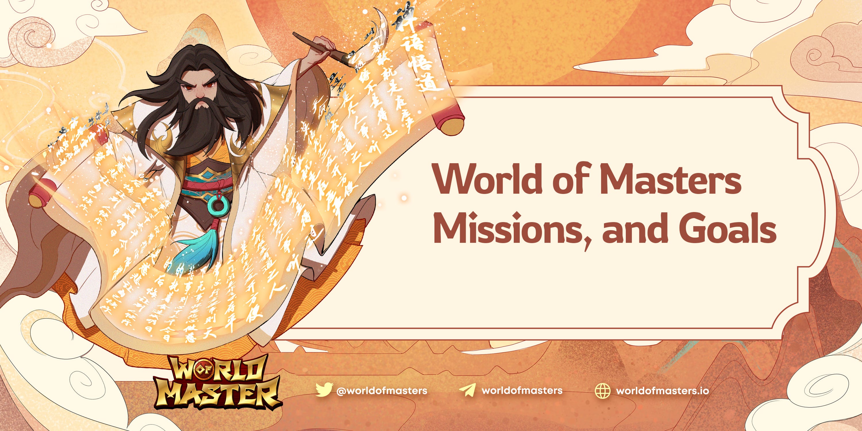 World of Masters — Missions, and Goals