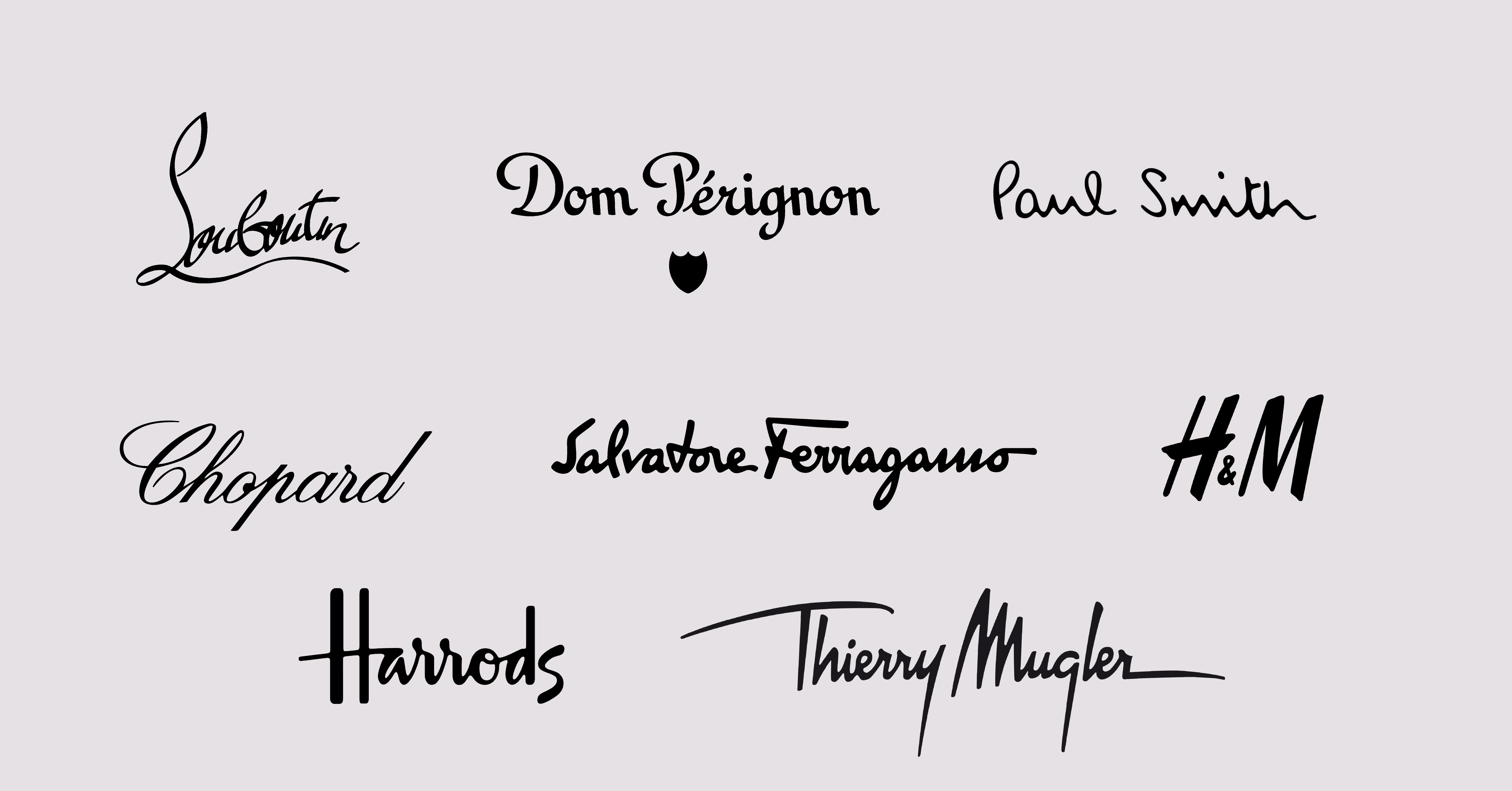 The logo and the hand gesture