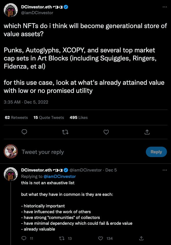 Art NFTs: Low Belief Needed - by Teng Yan - Teng's Thoughts