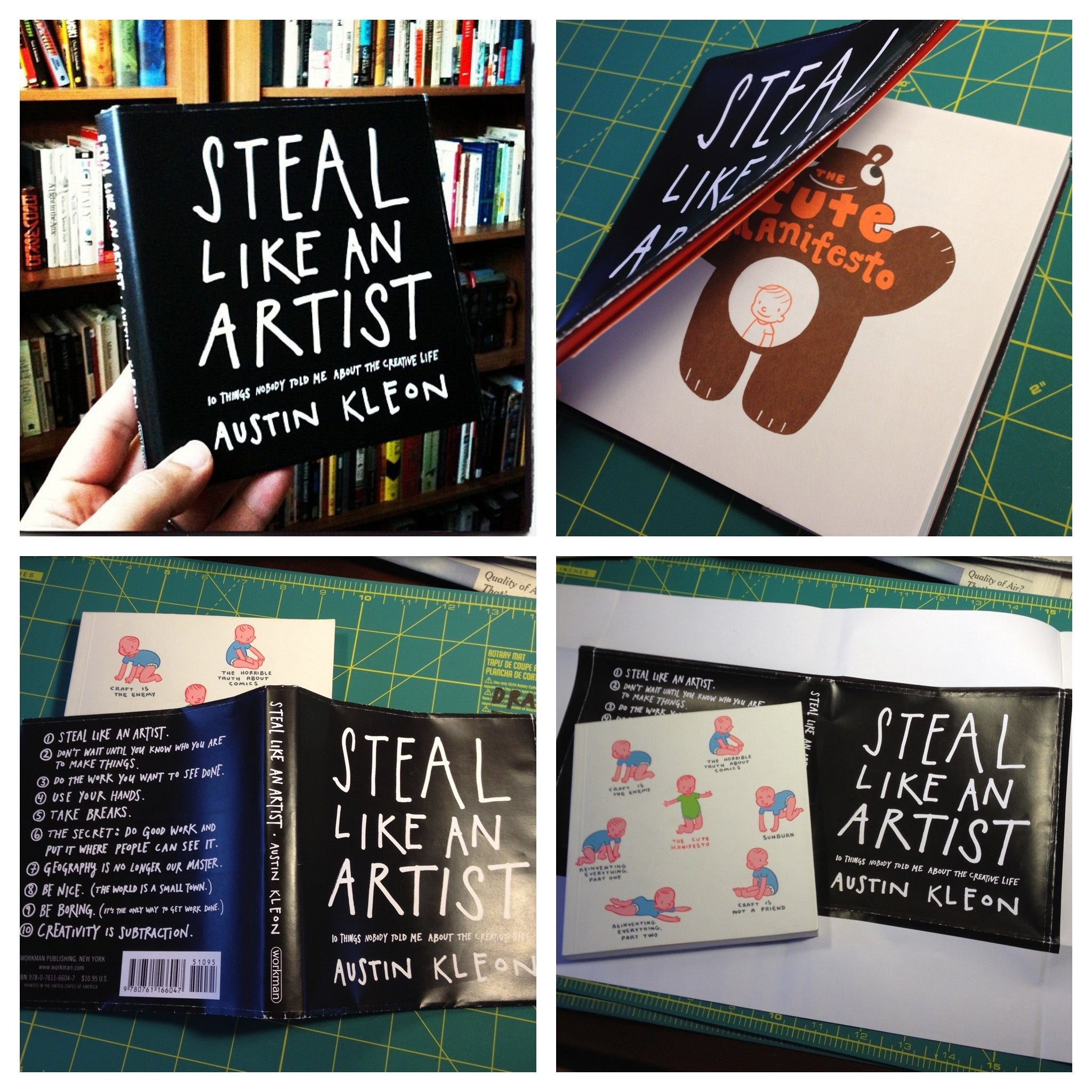 How to judge a book by its cover - Austin Kleon