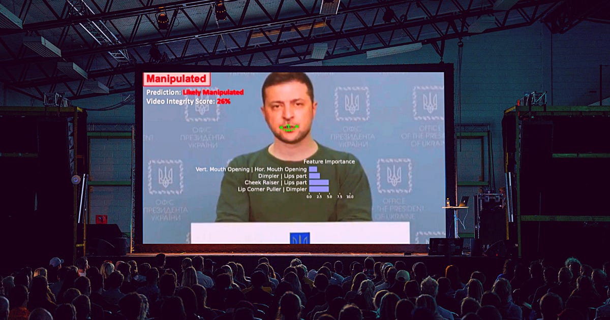 Deep fakes are Russia’s newest 'weapon of war'