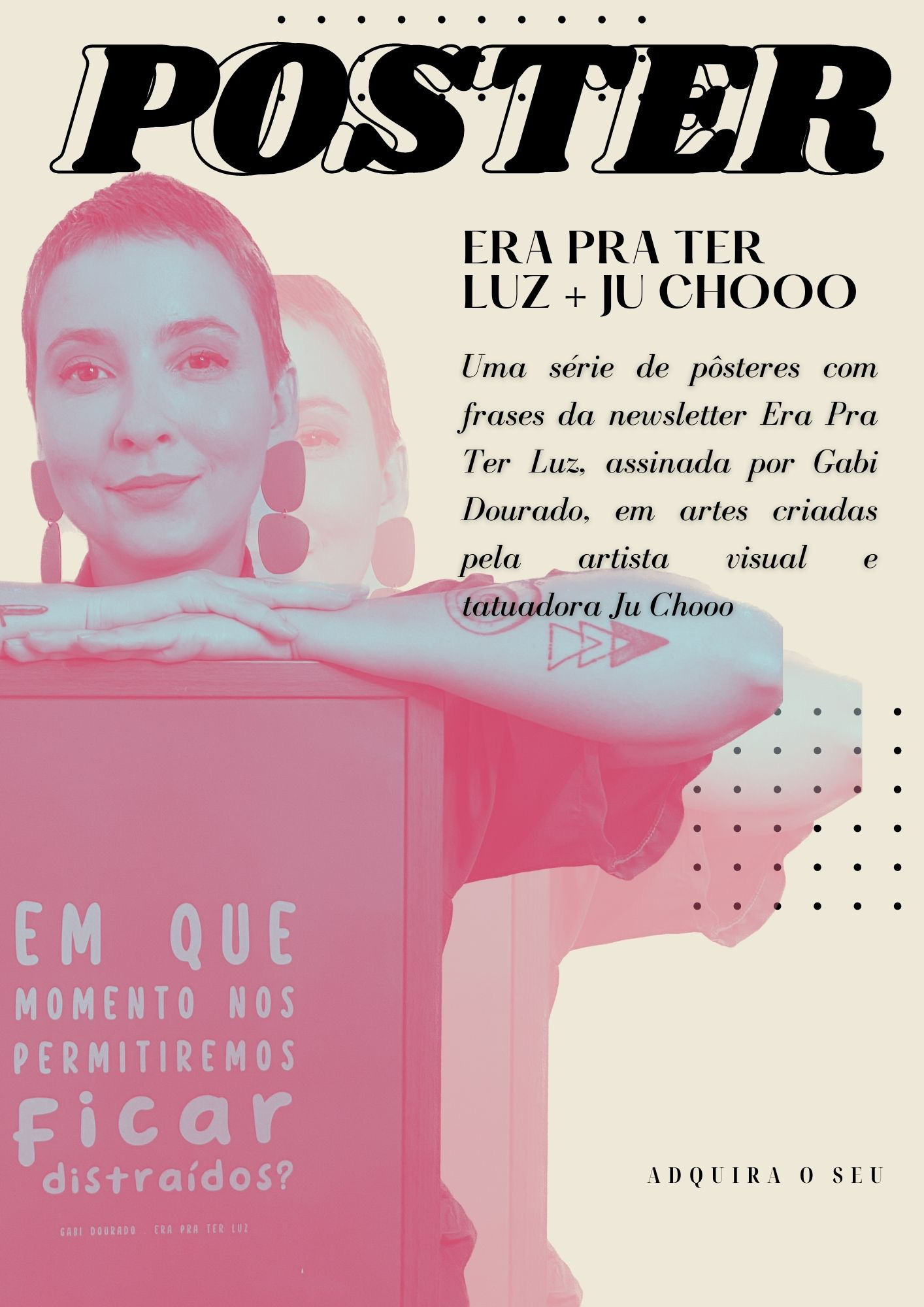 Novidade! Pôsteres Era Pra Ter Luz - by Gabi Dourado