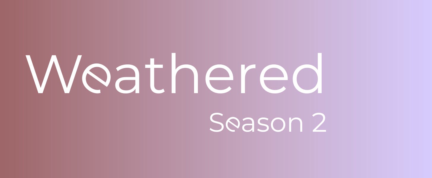 We're Back - by Anjulie Rao - Weathered