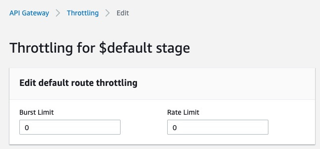 PSA: AWS API Gateway, 429 errors, and Terraform