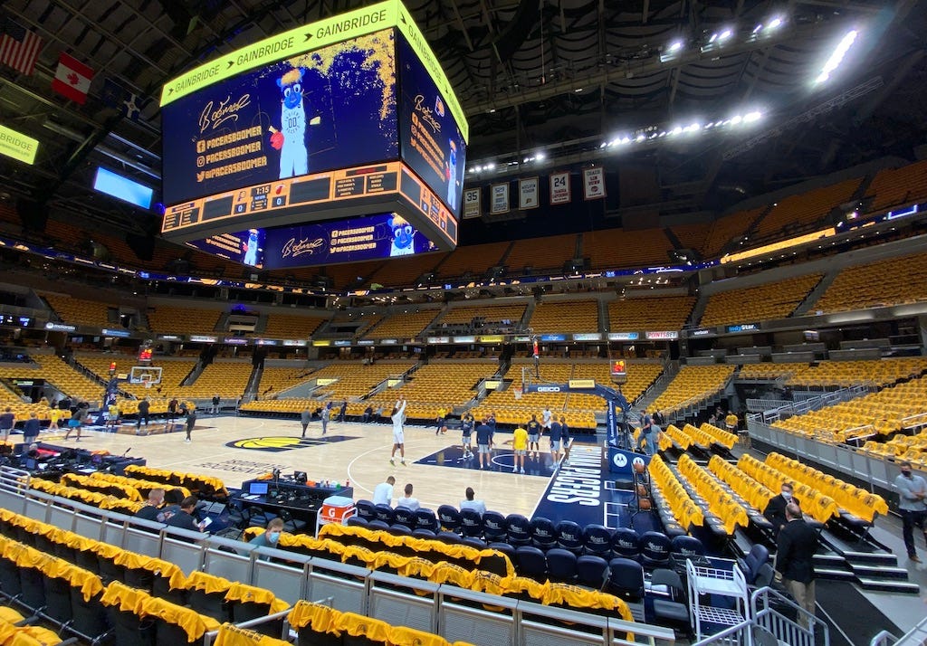 Two will split time as Pacers PA announcer for the 2021-22 season