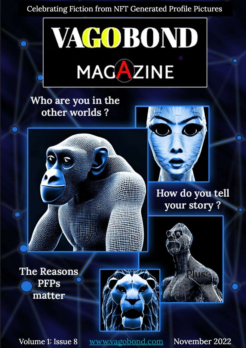 Issue 8 of Vagobond Magazine: The Importance of PFPs in Web3