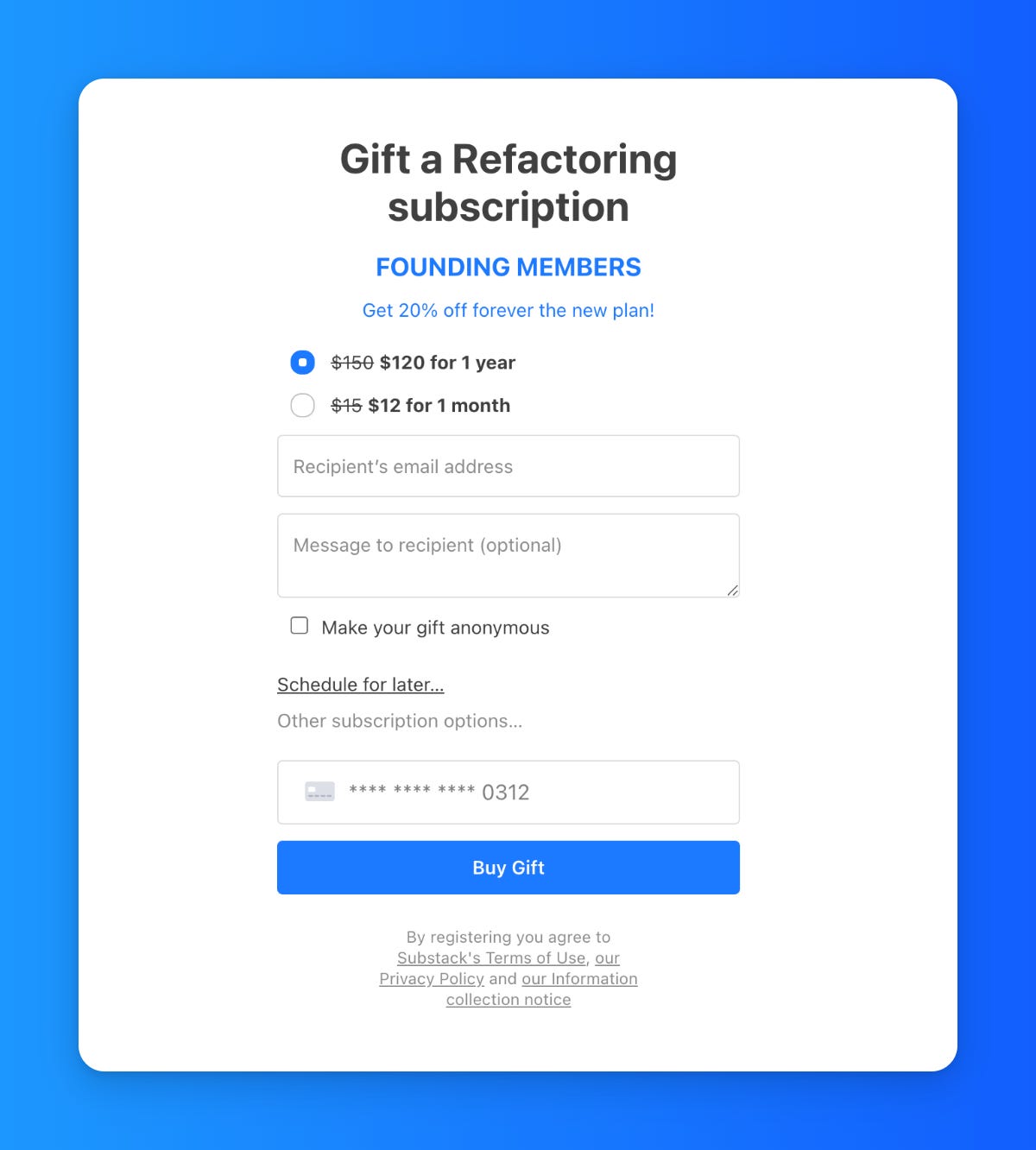 Give Refactoring as a Gift! 🎄 - by Luca Rossi