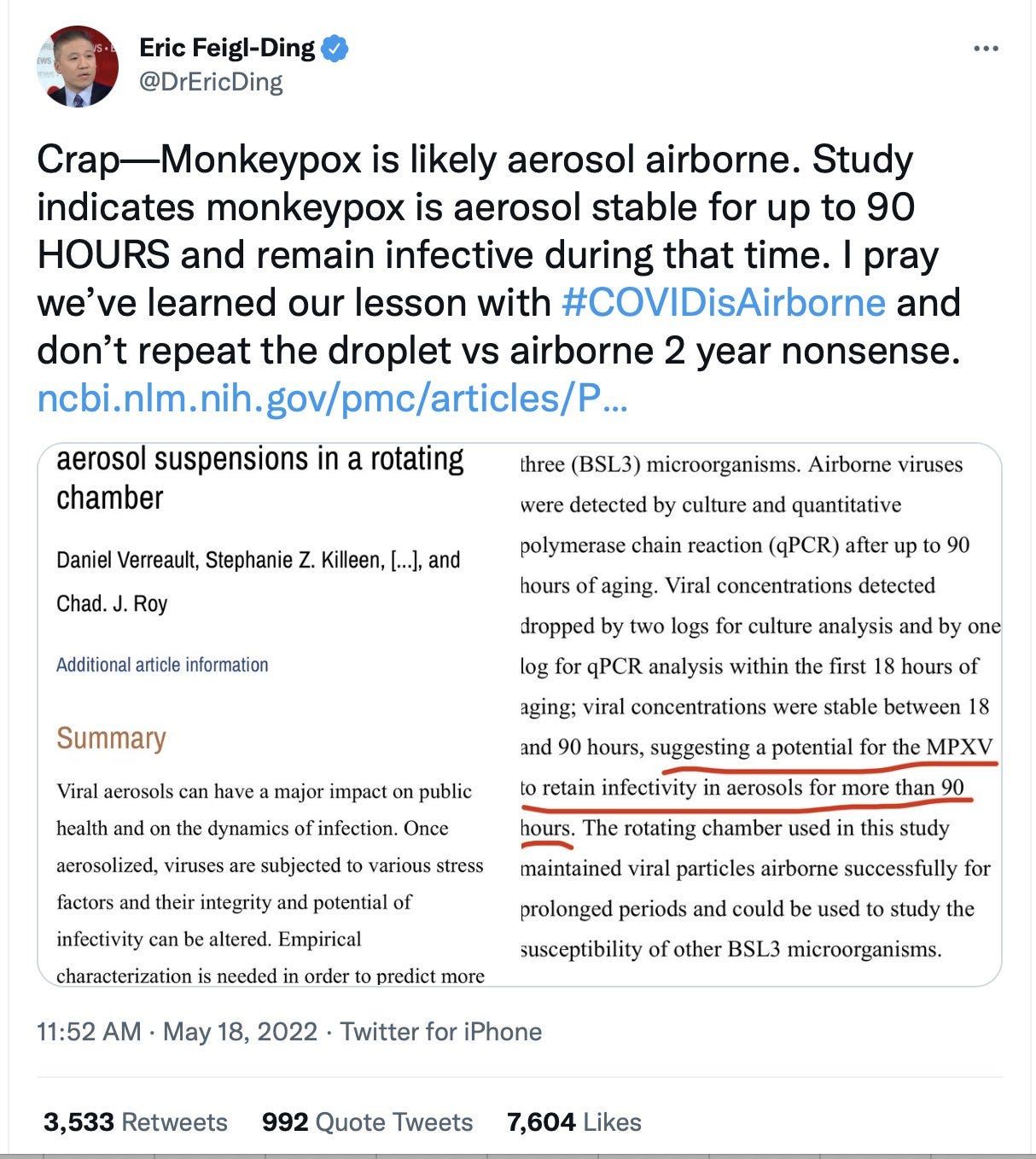 Mandatory Post About Monkeypox — LessWrong