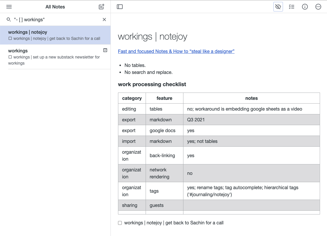 First Look: Simplenote - by Stowe Boyd - Workings