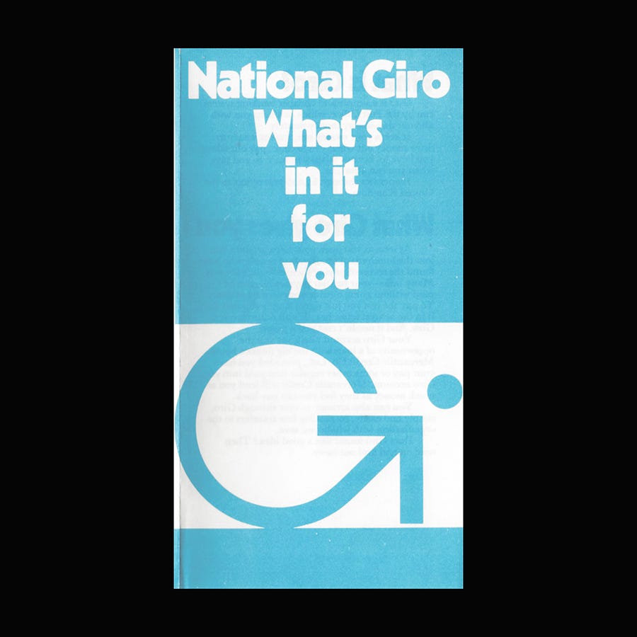 Unearthed, the National Giro Logo Design story – Logo Histories