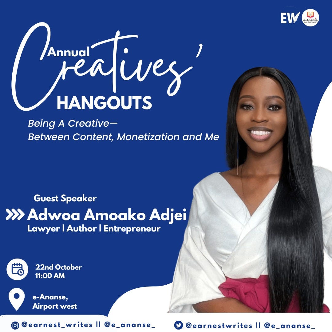 This Weekend - e-Ananse Library