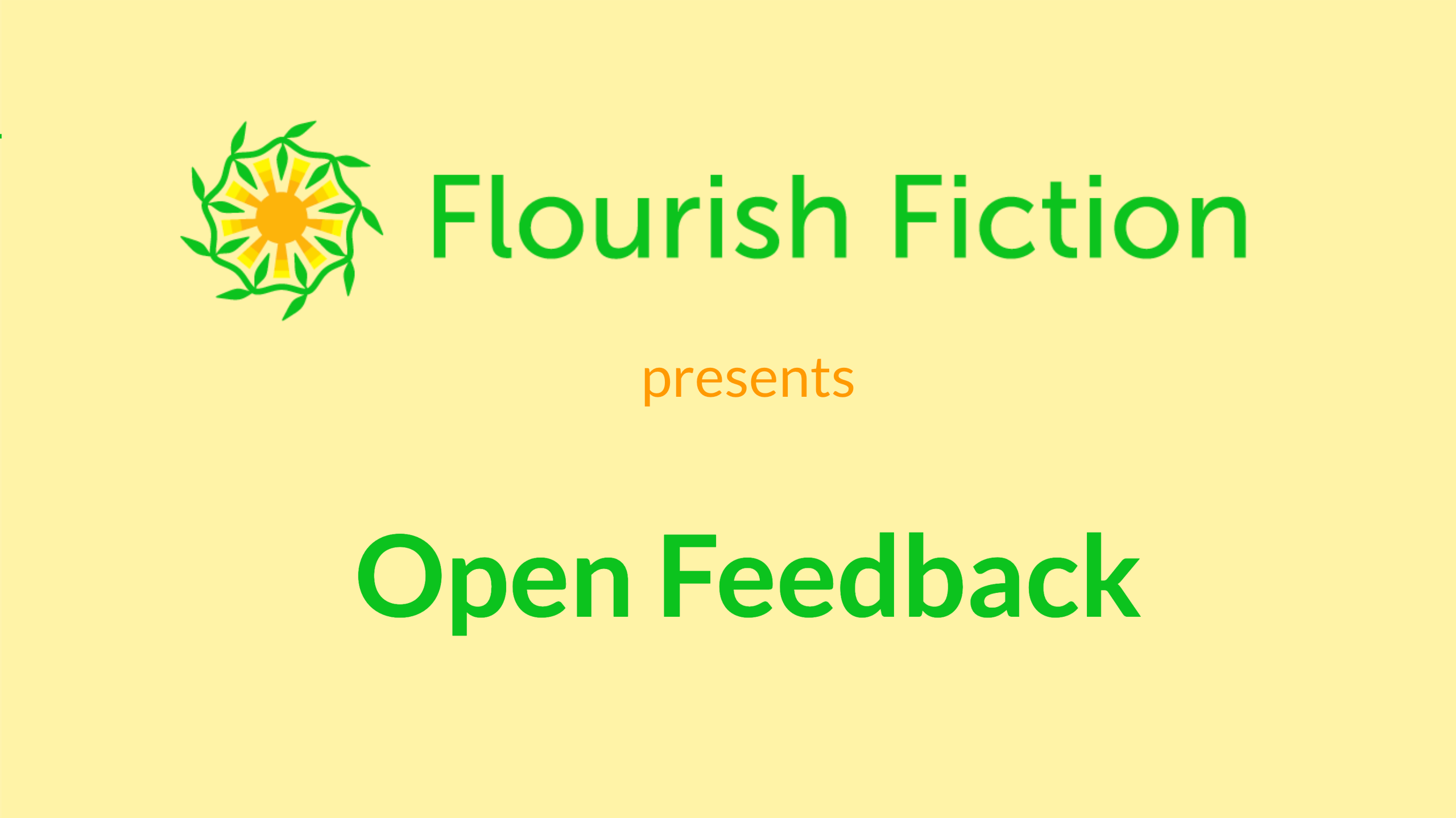 Announcing our Flourish Fiction Summer Workshop Series 2022!