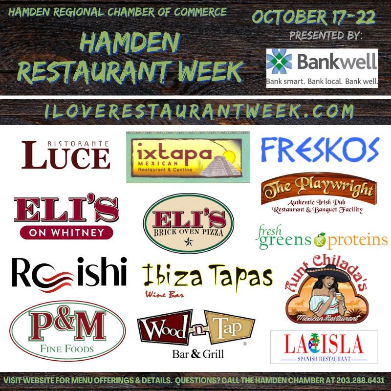 Special Edition: Hamden Restaurant Week