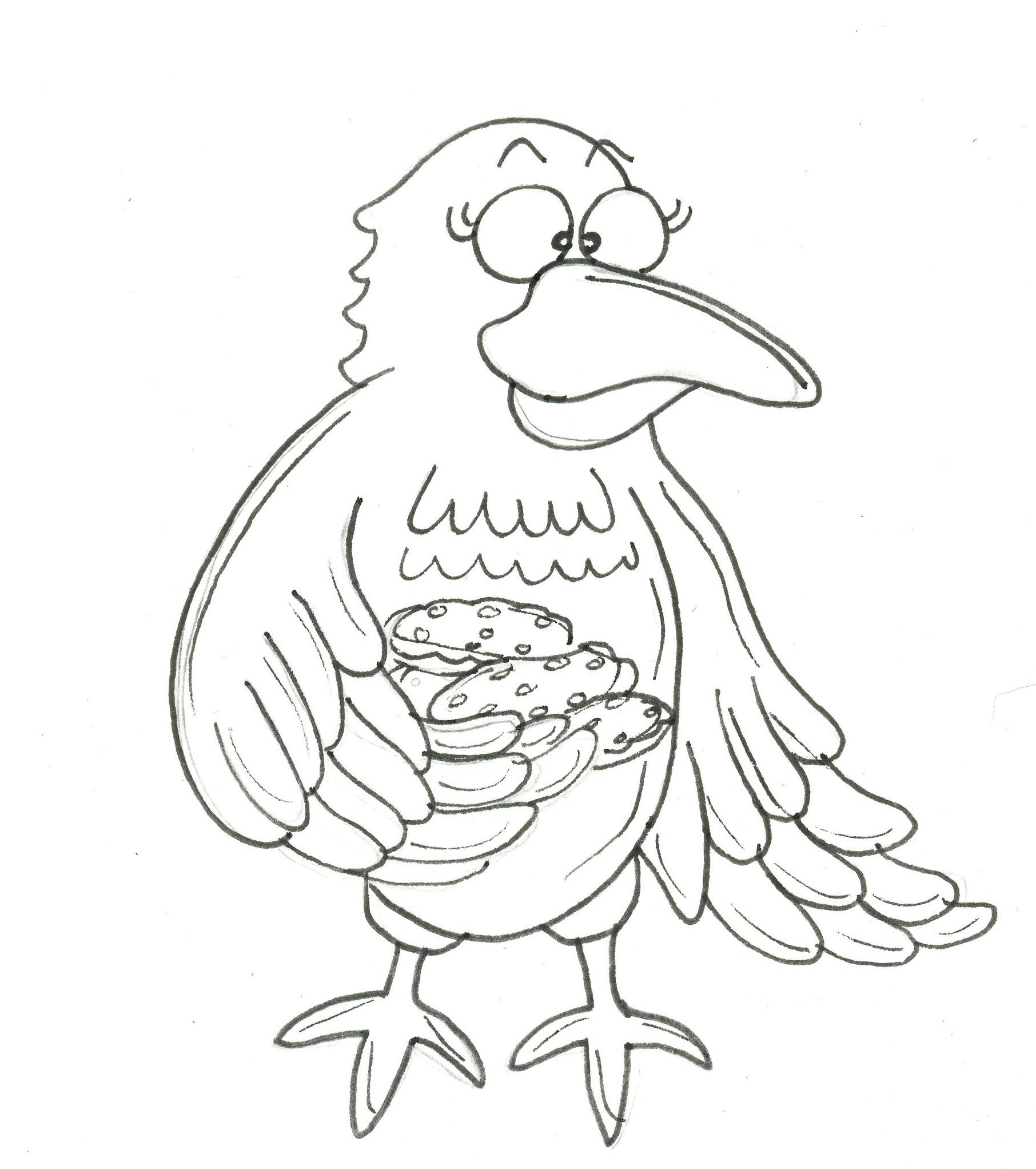If You Give a Crow a Cracker - by caitlin nicole evans