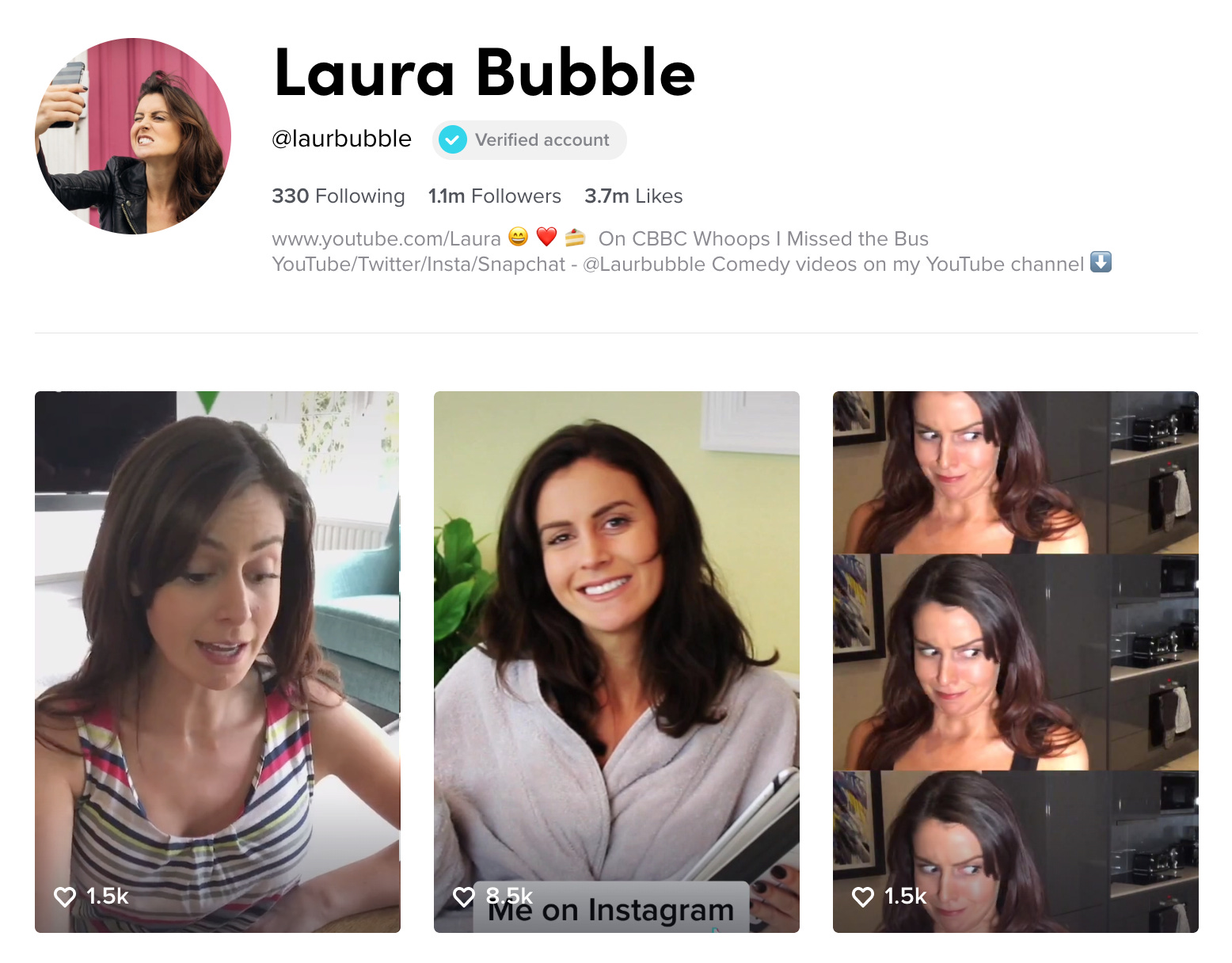 Interview With Laura Bubble - Comedian With 1 Million TikTok Followers