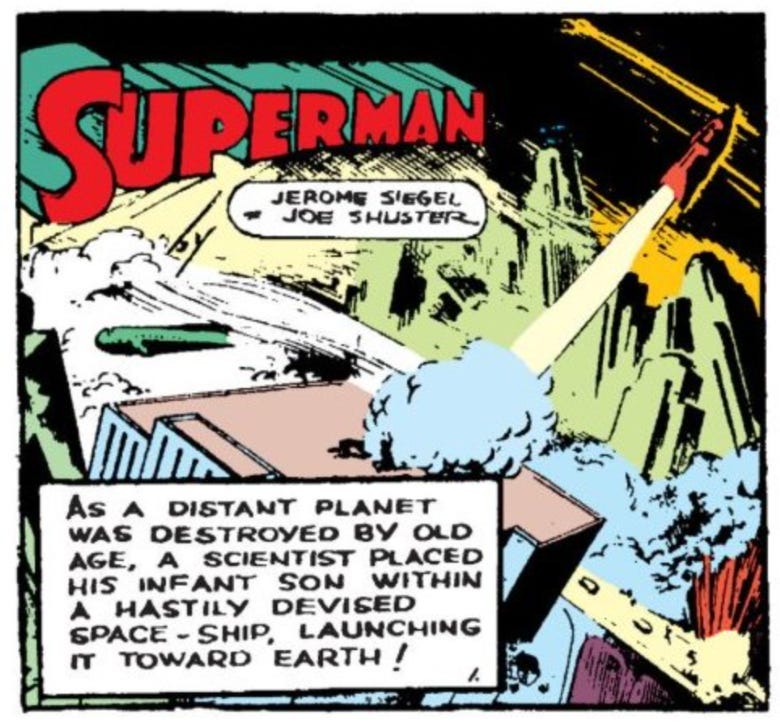 Superman's Apocalyptic Origin - by Dan Sanchez