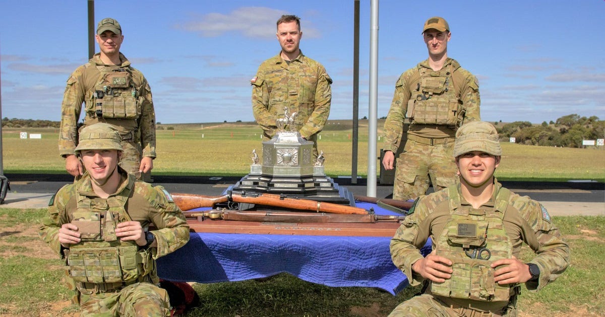 Soldiers contest 130-year-old shooting trophy at Murray Bridge Training ...