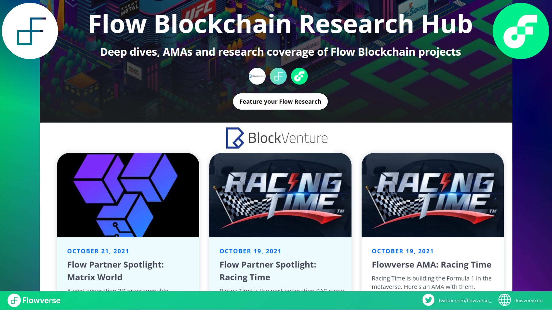 ⚡ Flowverse #4: Upcoming Flow NFT drops - by Flowverse 🌊