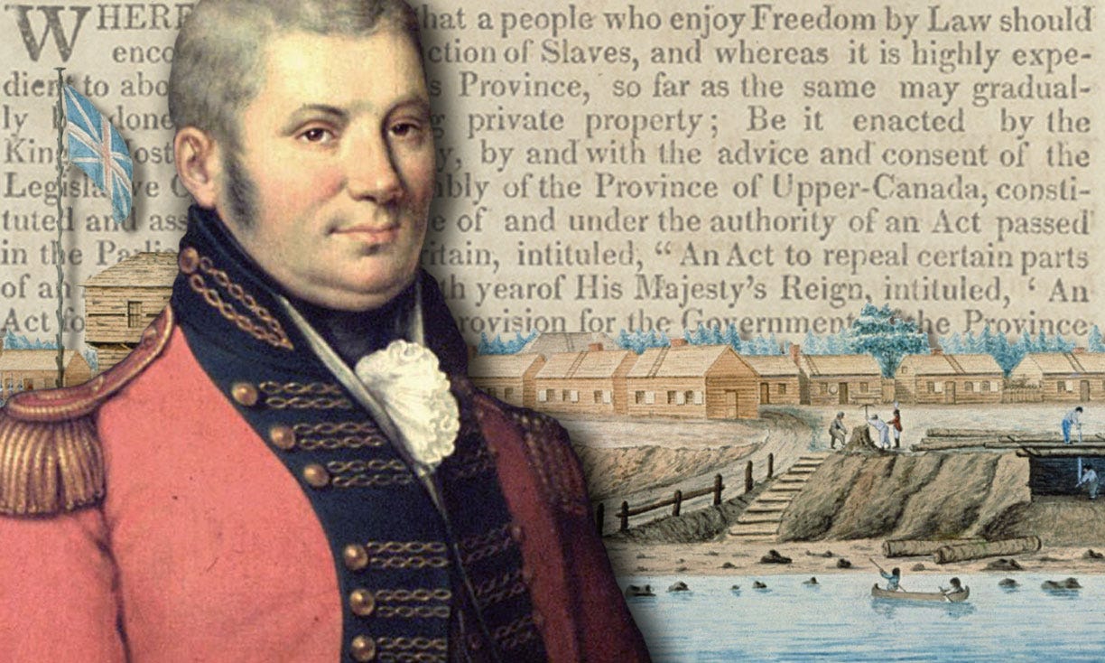 Simcoe Day & Slavery - by Adam Bunch