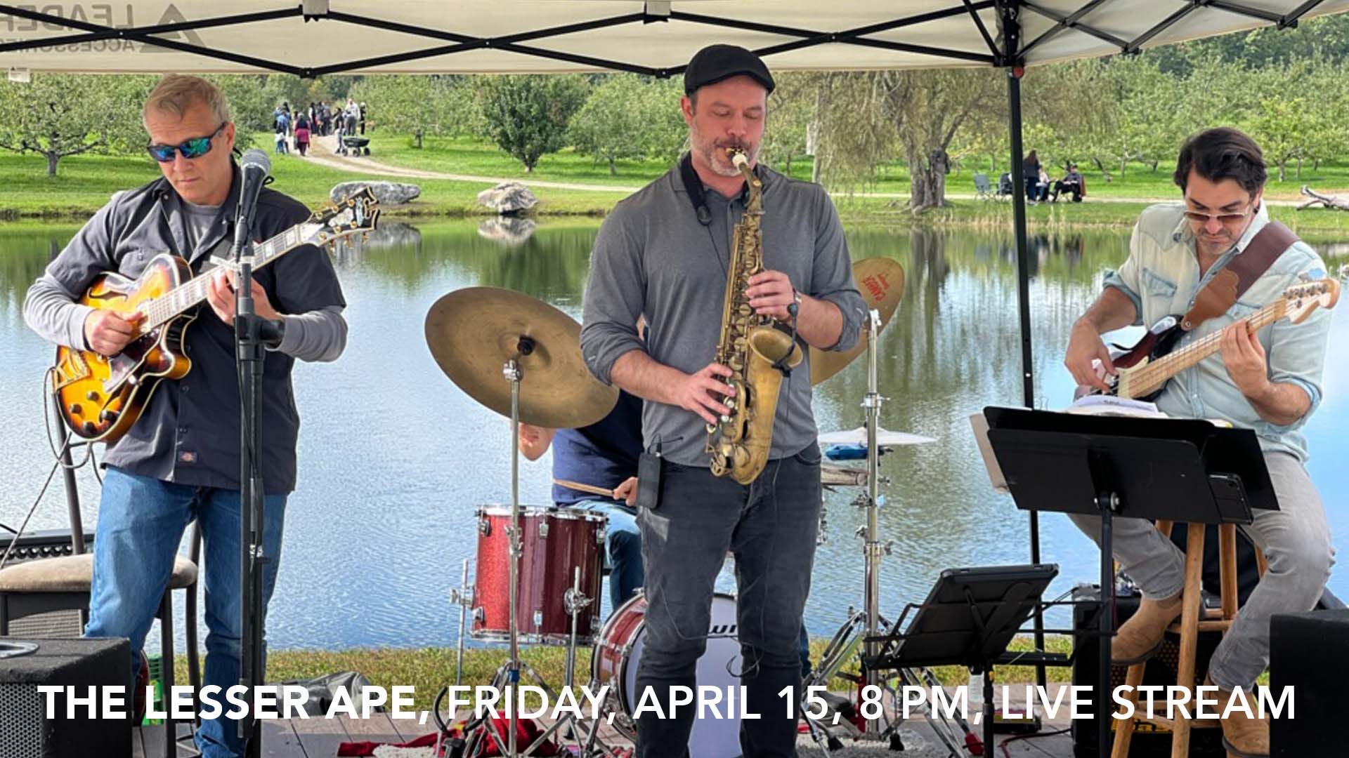 The Lesser Ape, April 15, 8 PM, Live Stream - Green Kill