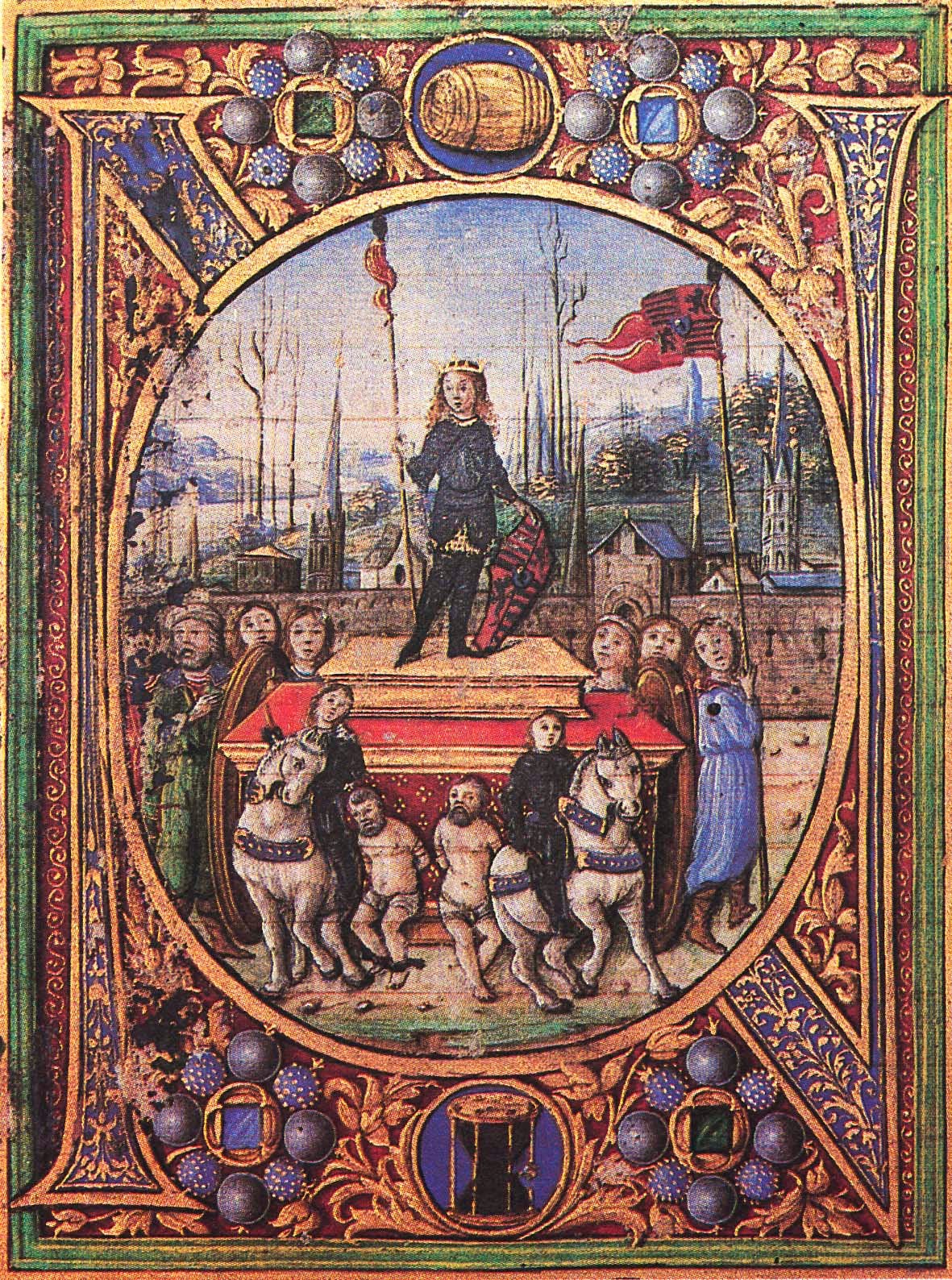 King Matthias Corvinus of Hungary and his mercenary Black Army