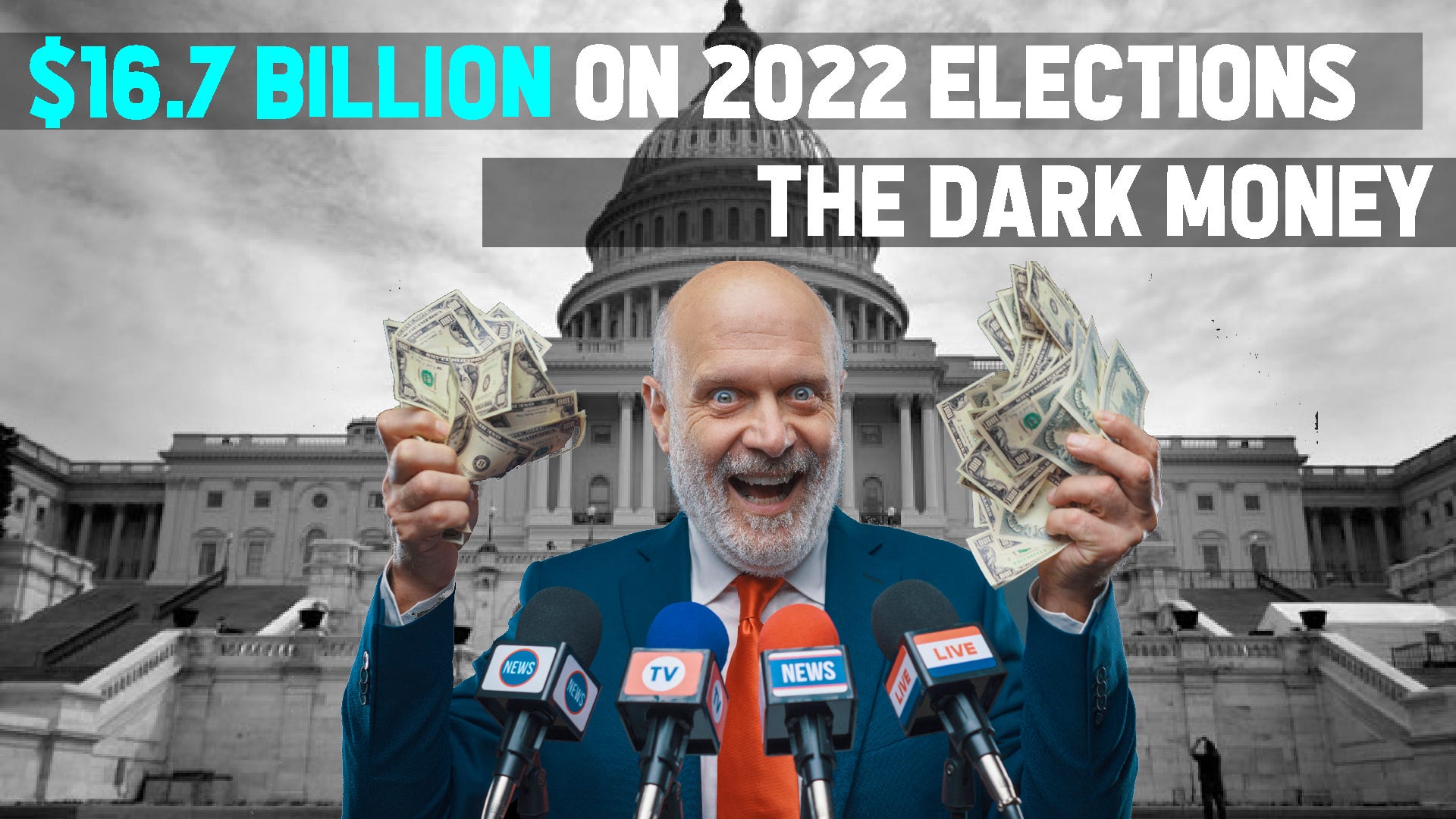 The midterms $16.7 billion machine fueled by dark money