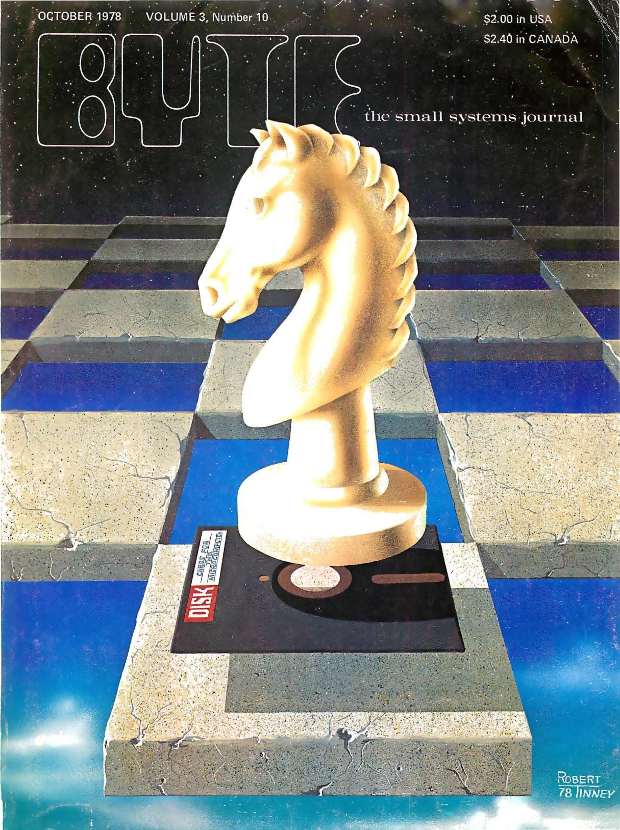 MORE truly epic BYTE magazine covers by Robert Tinney