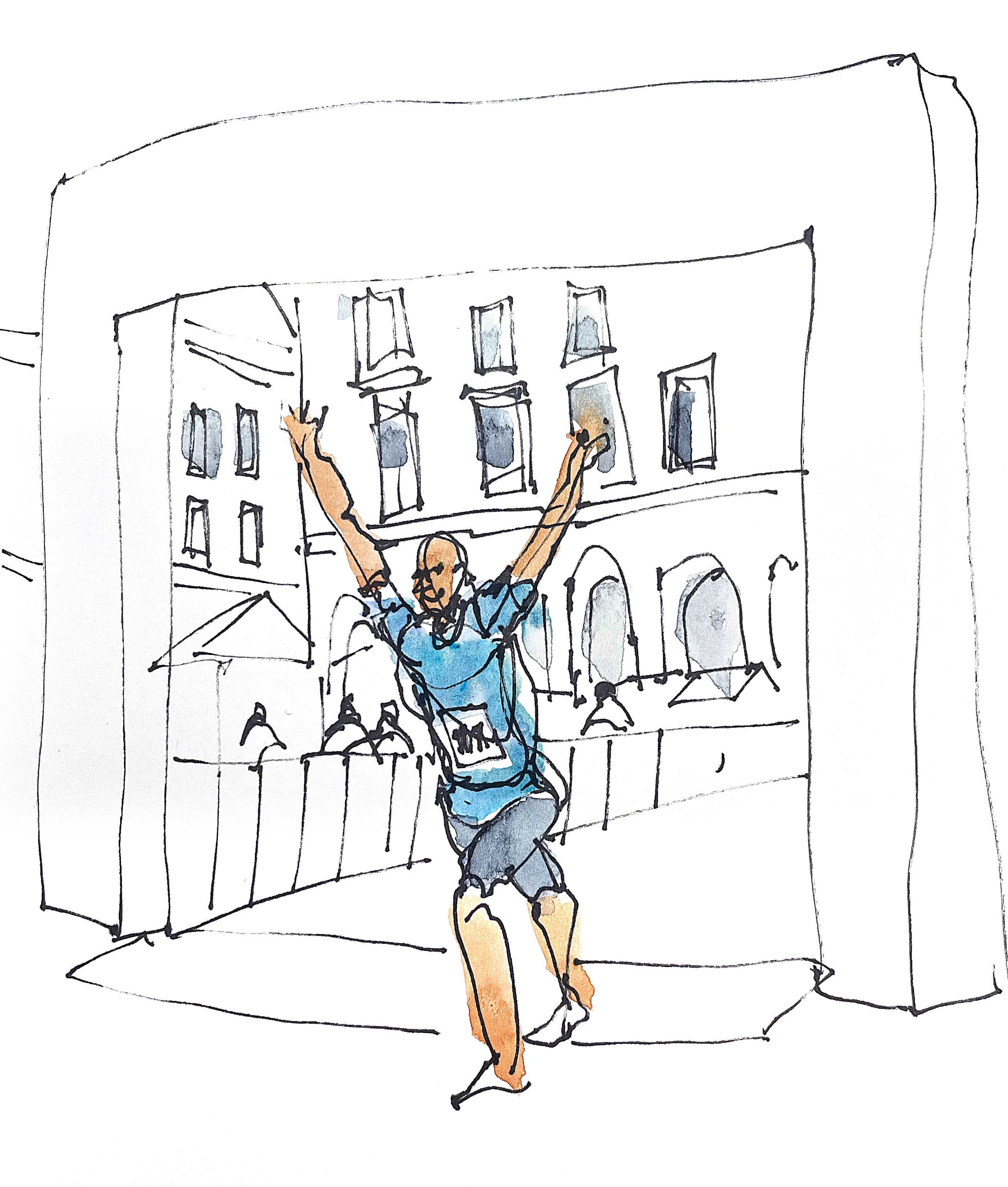 On the Spot: Sketching a marathon; drawings from the Cook Islands; and ...