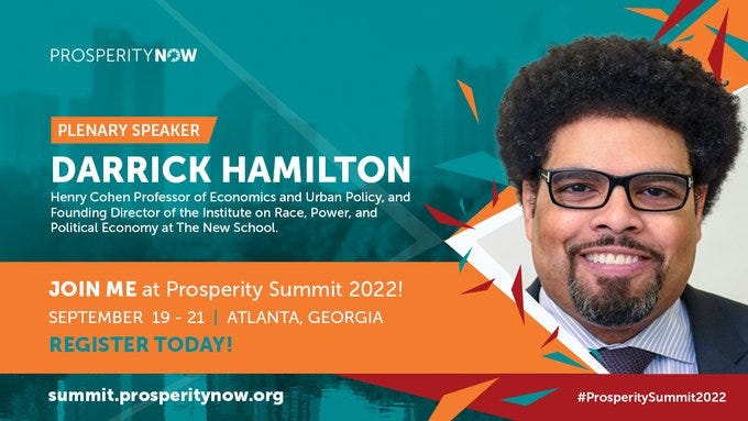 Prosperity Summit 2022 in Atlanta on 9.19.22
