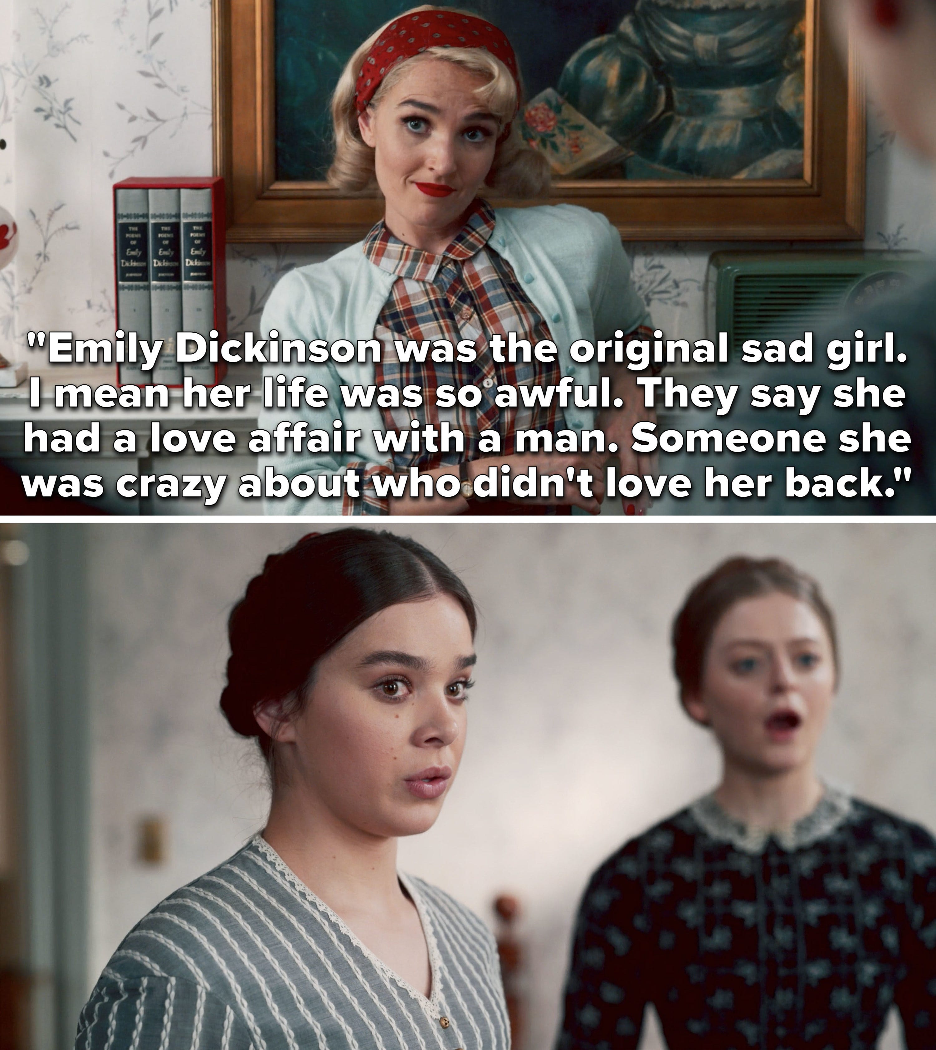 We Need To Talk About That Episode of Dickinson With Sylvia Plath