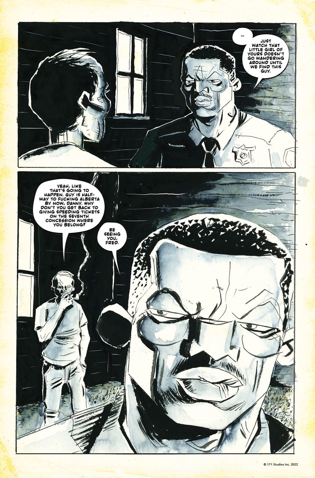 FISHFLIES 3-3 - by Jeff Lemire - Tales From the Farm