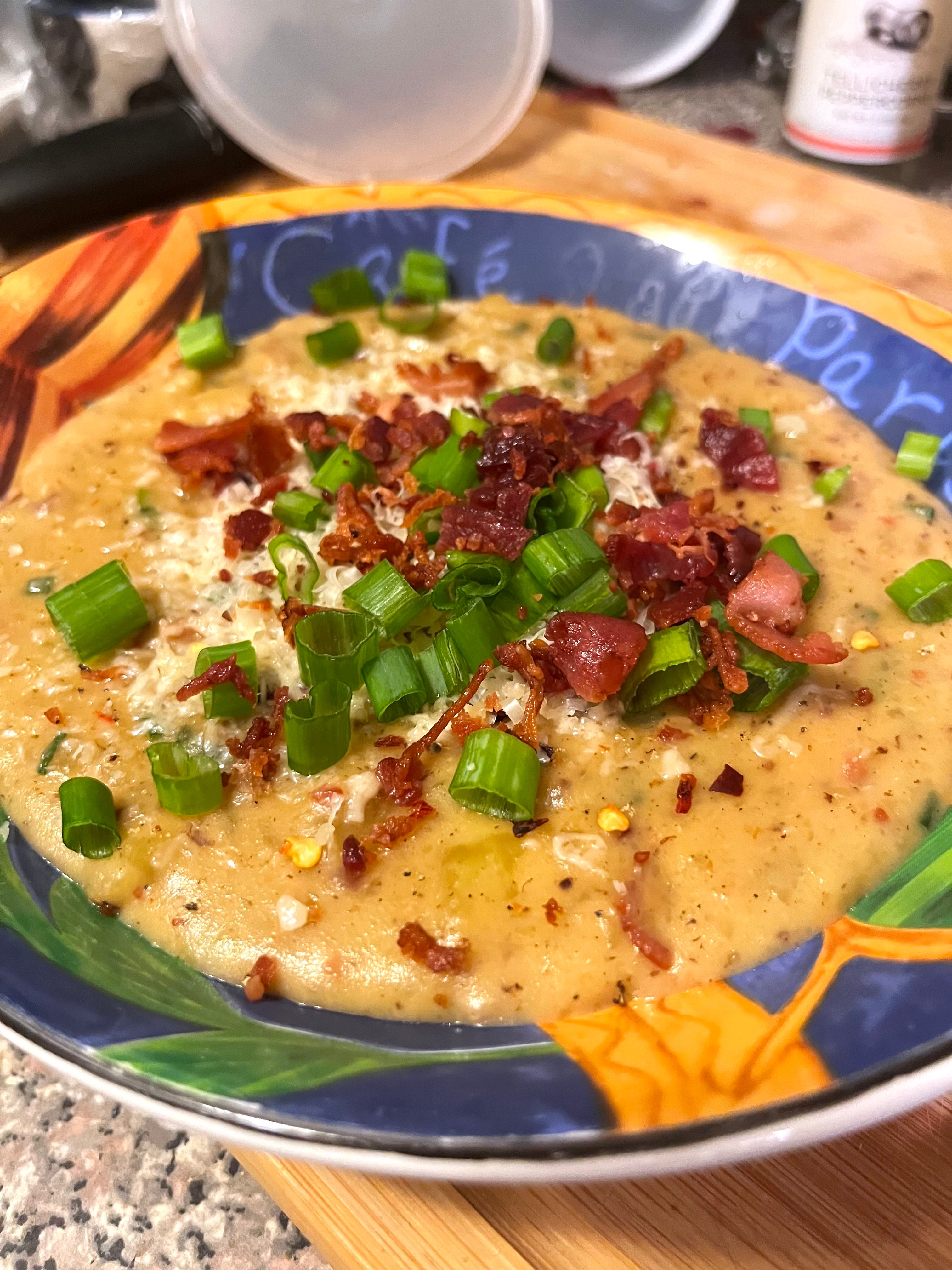 Instant Pot Potato Soup - by Anjali Sundaram