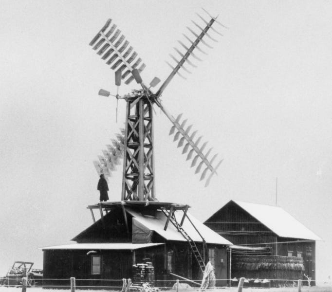 Why Did We Wait so Long for Wind Power? Part I