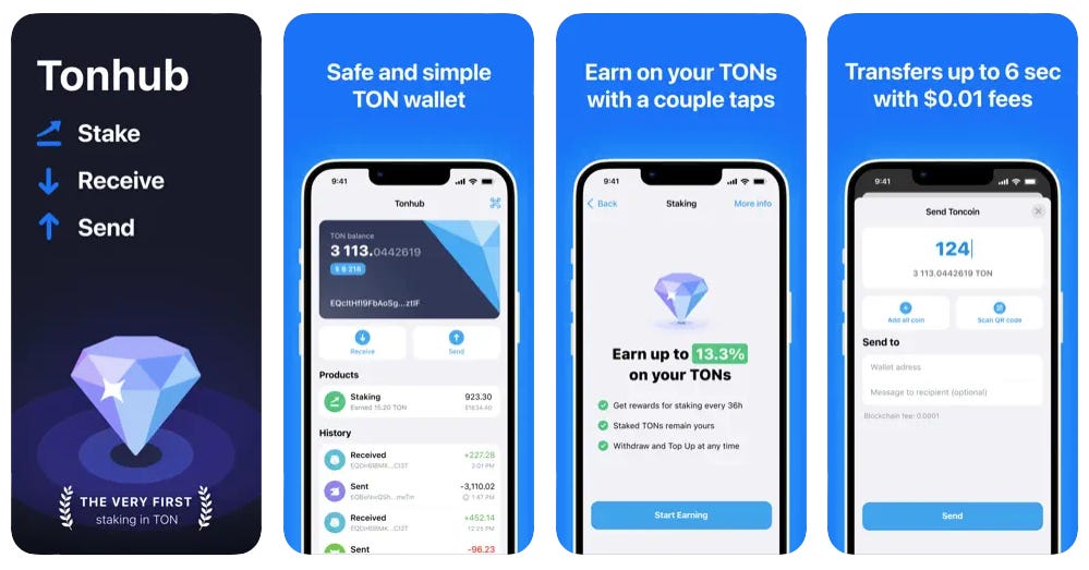 Tonhub Wallet Review - by Editor - TON info News 💎ℹ️🗞