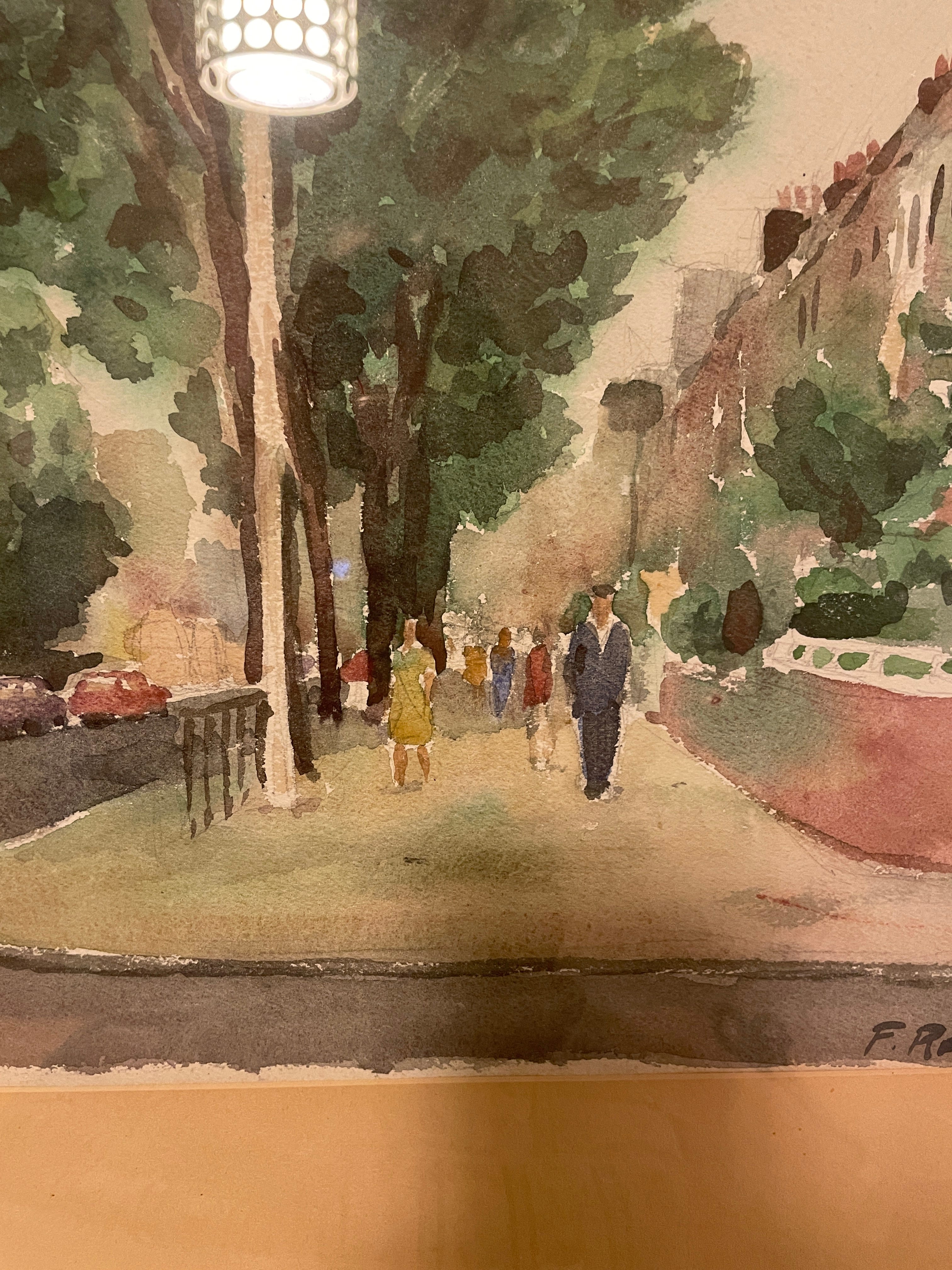 People in the background - by Meg Pokrass