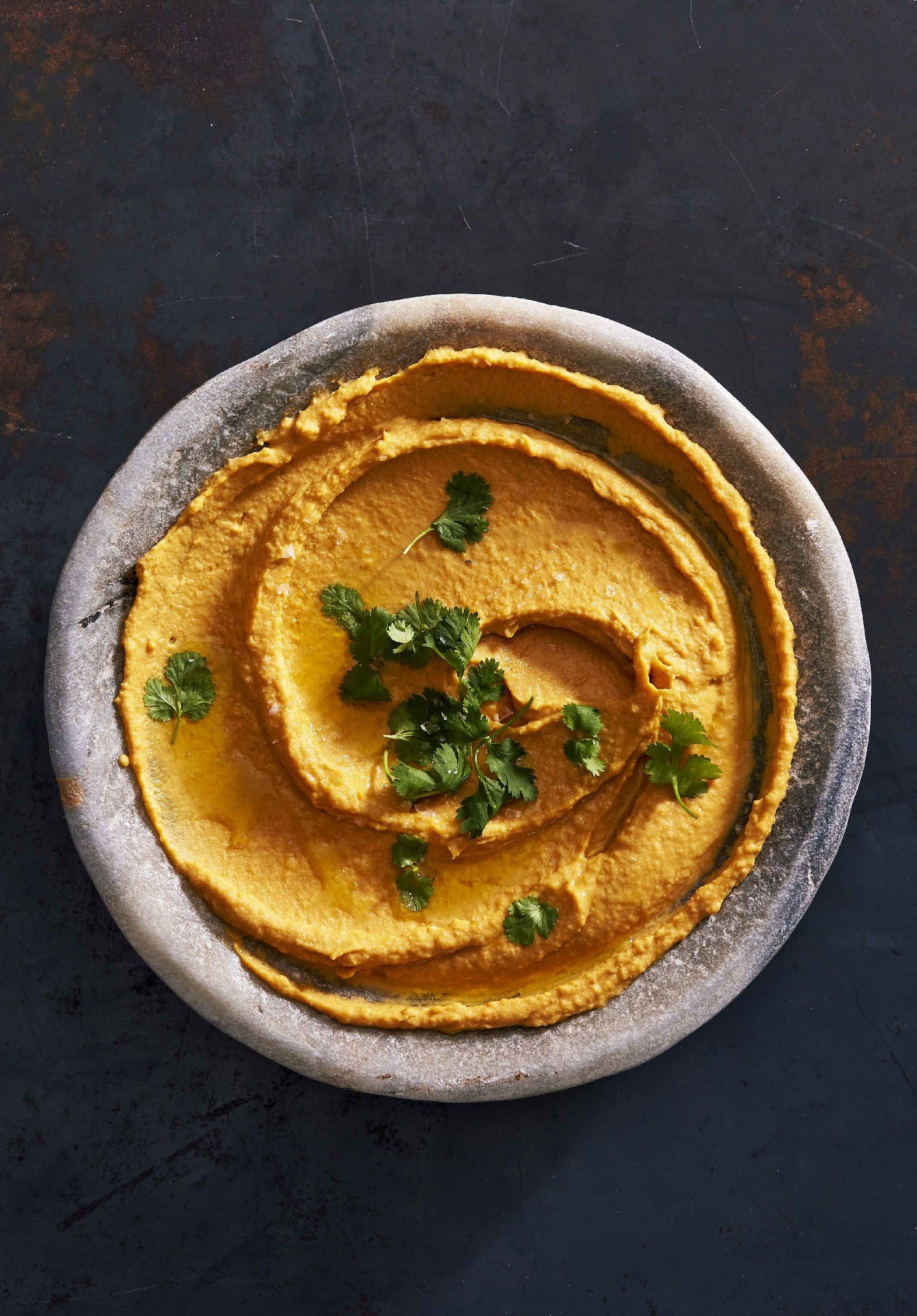 Smoky Sweet Potato Hummus - by Leah Koenig