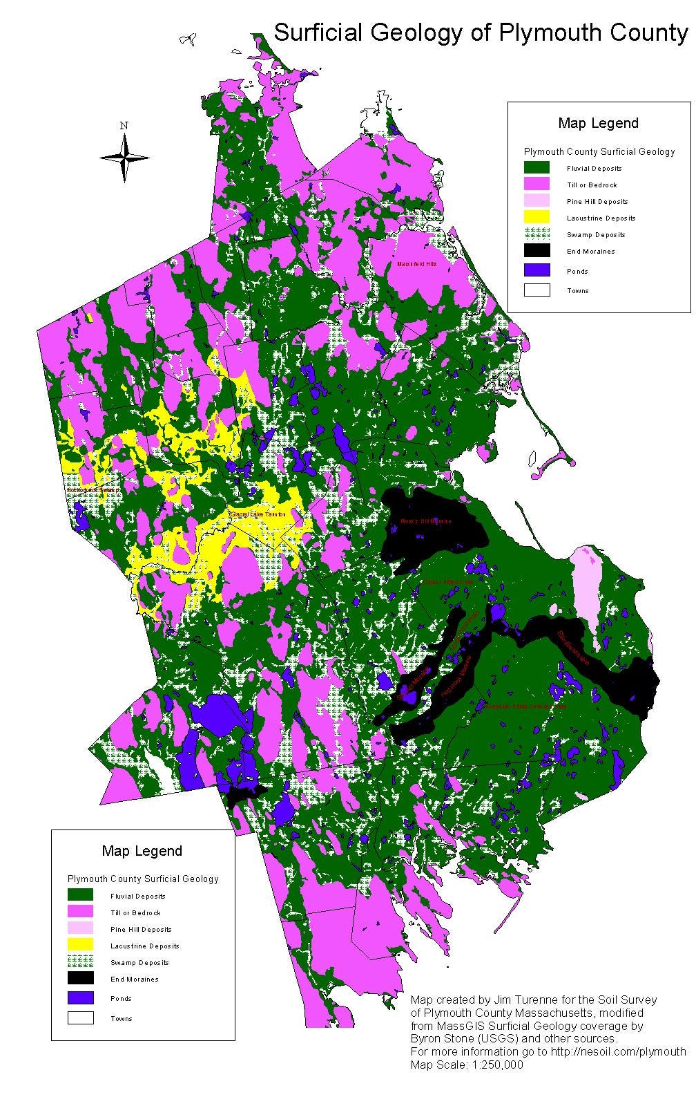The Geology and Hydrology of Plymouth County