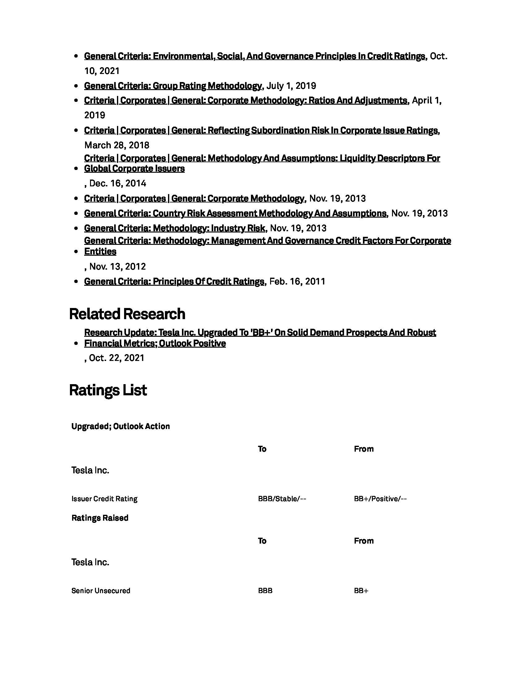 The S&P upgrade report - by AlexandraMerz @TeslaBoomerMama