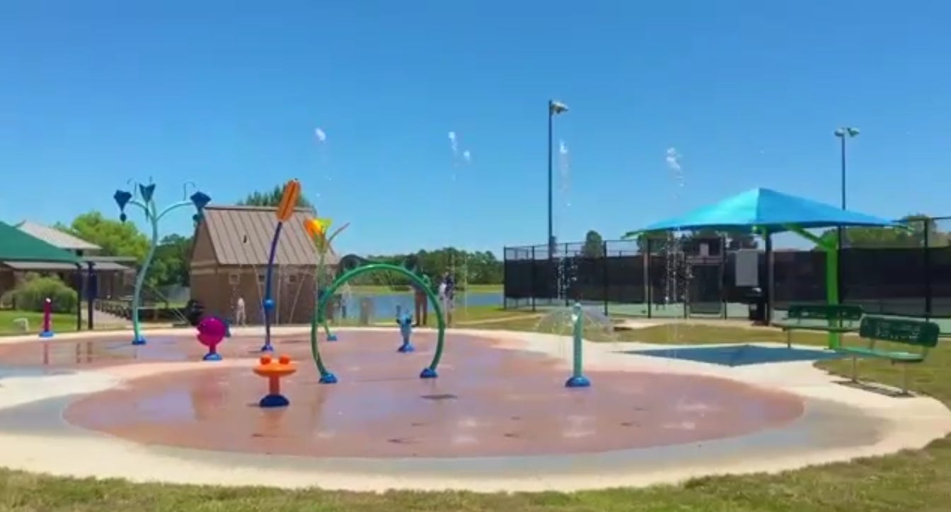 Splash Pad open for business - by Jeremy Peppas