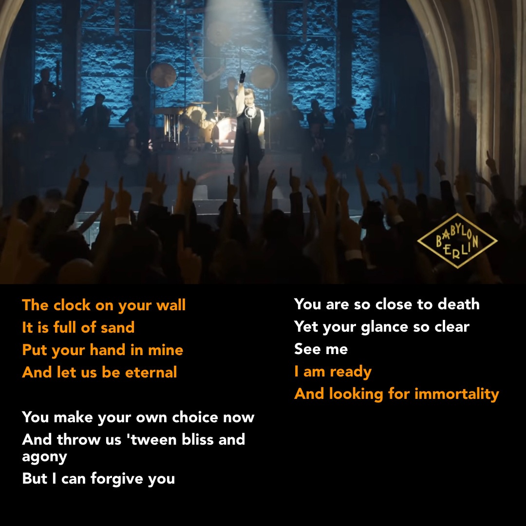 Zu Asche, Zu Staub: Babylon Berlin - by aranya - Poetly