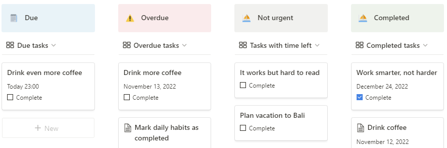 Task management in Notion - Notion Expert