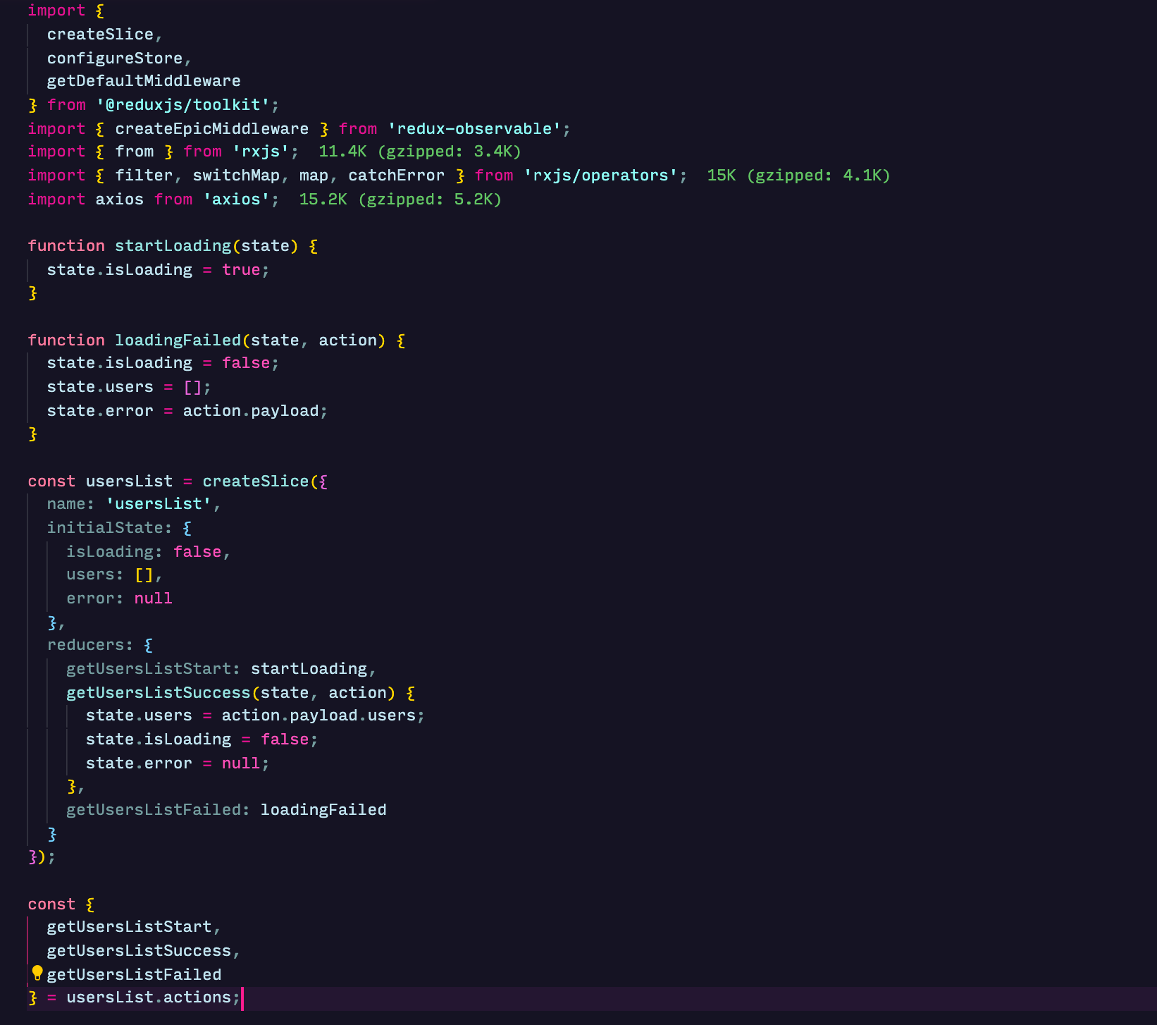 A Thunk, Saga and Epic walk into a bar...