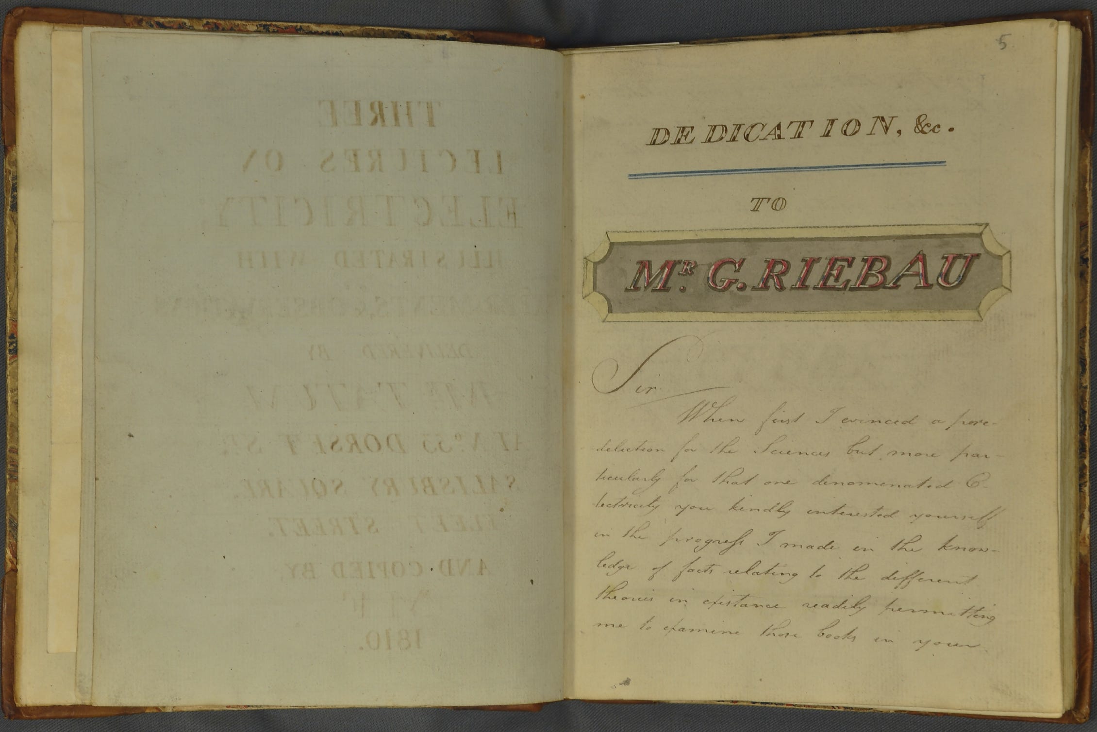 The notebooks that launched Michael Faraday's scientific career