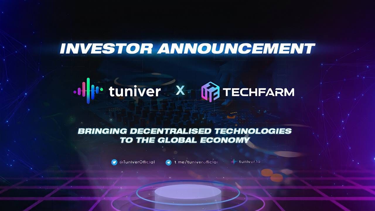 Thông báo nhà đầu tư: Tuniver x TechFarm Holding