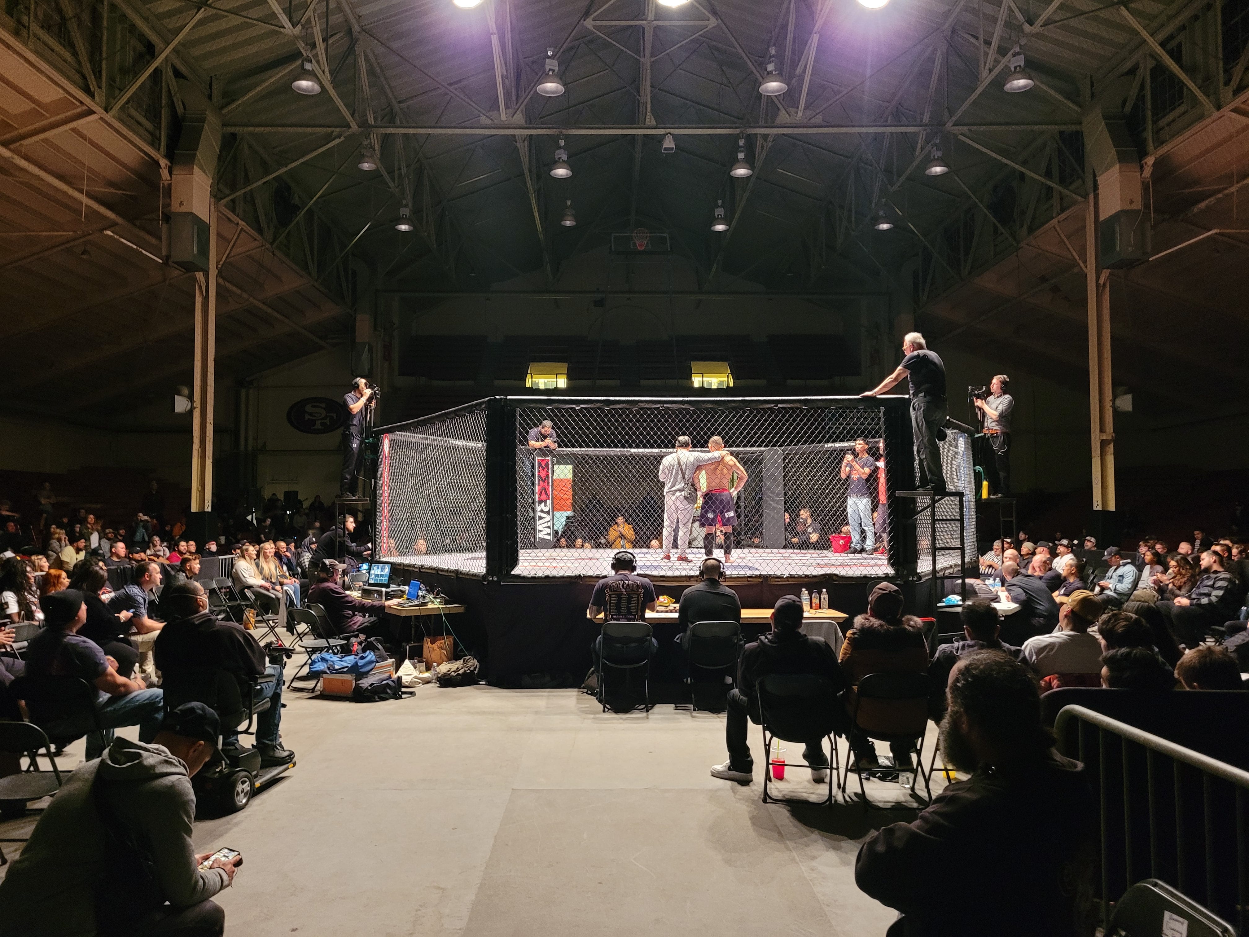 Three Hours at a Cage Fight - by Michelle Richmond